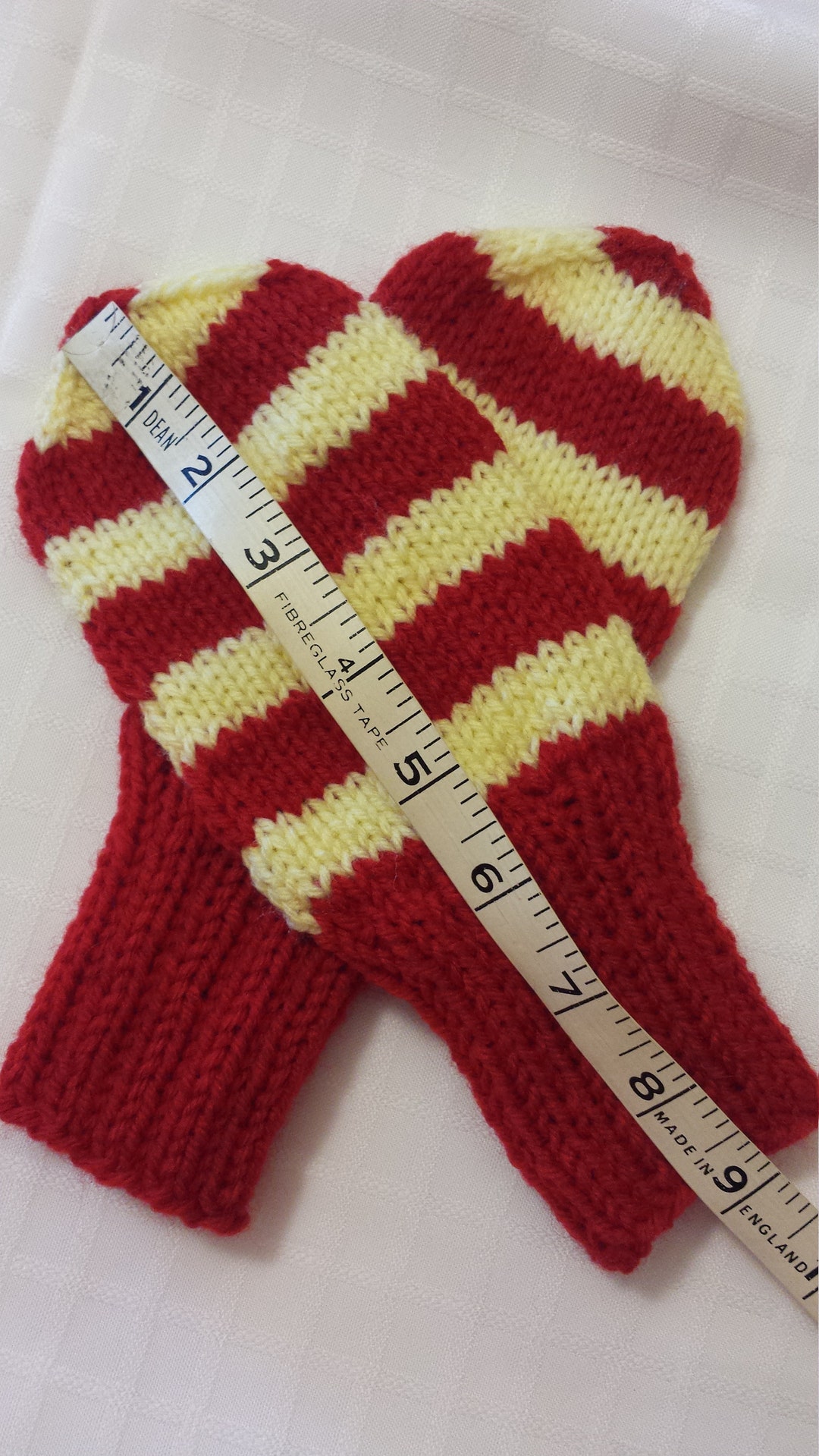 Handmade Knit Special Needs Thumbless Mittens - Etsy