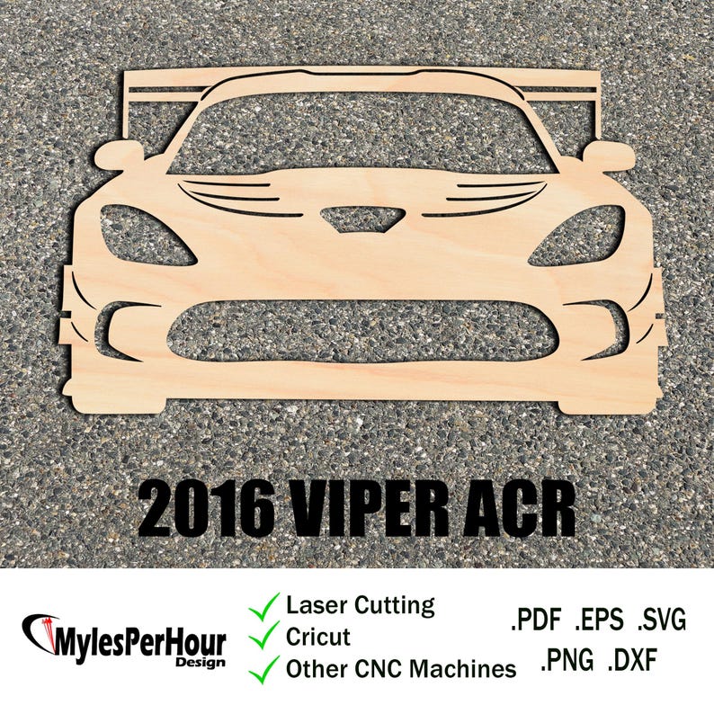 2016 Viper ACR - Files for CNC, Laser, Vinyl Machines, and More - Etsy