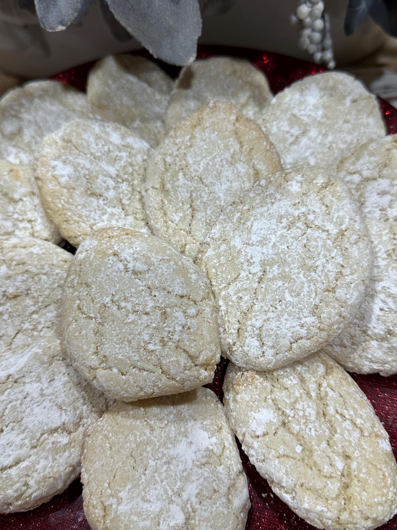 Italian Ricciarelli - Homemade Authentic Tuscan Chewy Almond Cookies - Etsy
