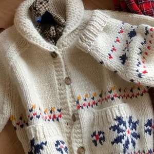 Japanese Gentle Sweater Vintage Style Jacquard Thick Coat Knitted ...