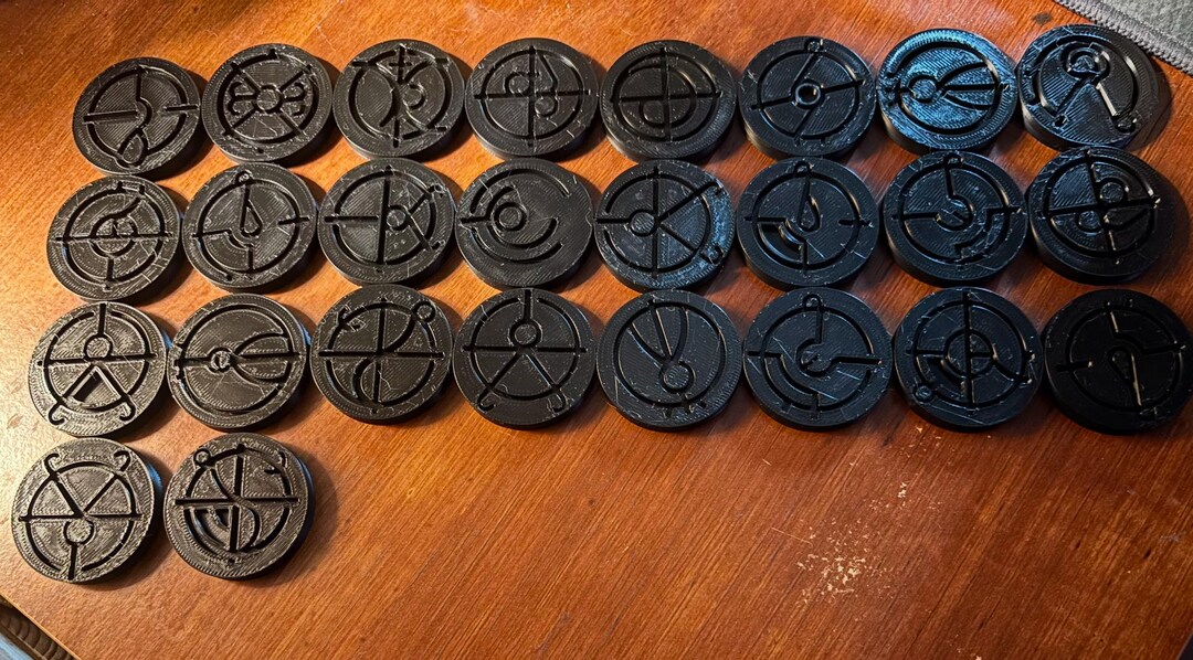 Forerunner Alphabet Symbols - Etsy