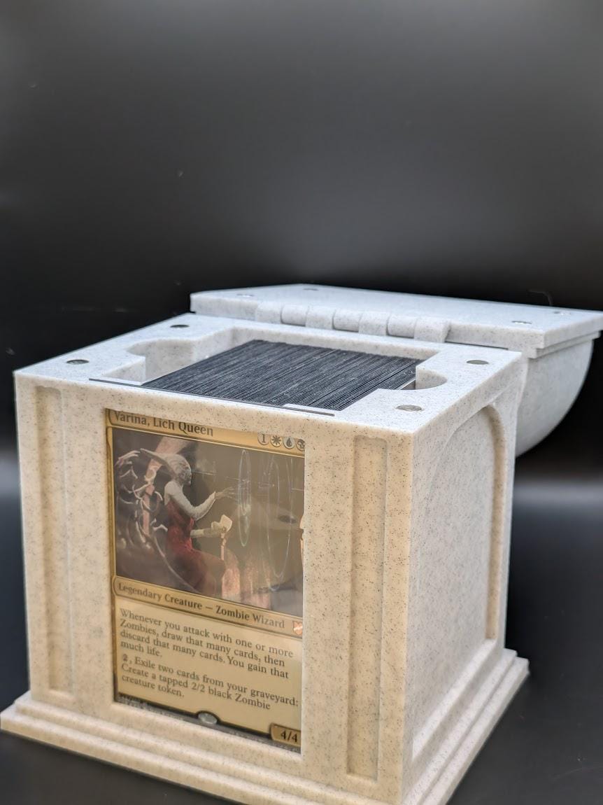 Tombstone Commander Deck Box - Etsy