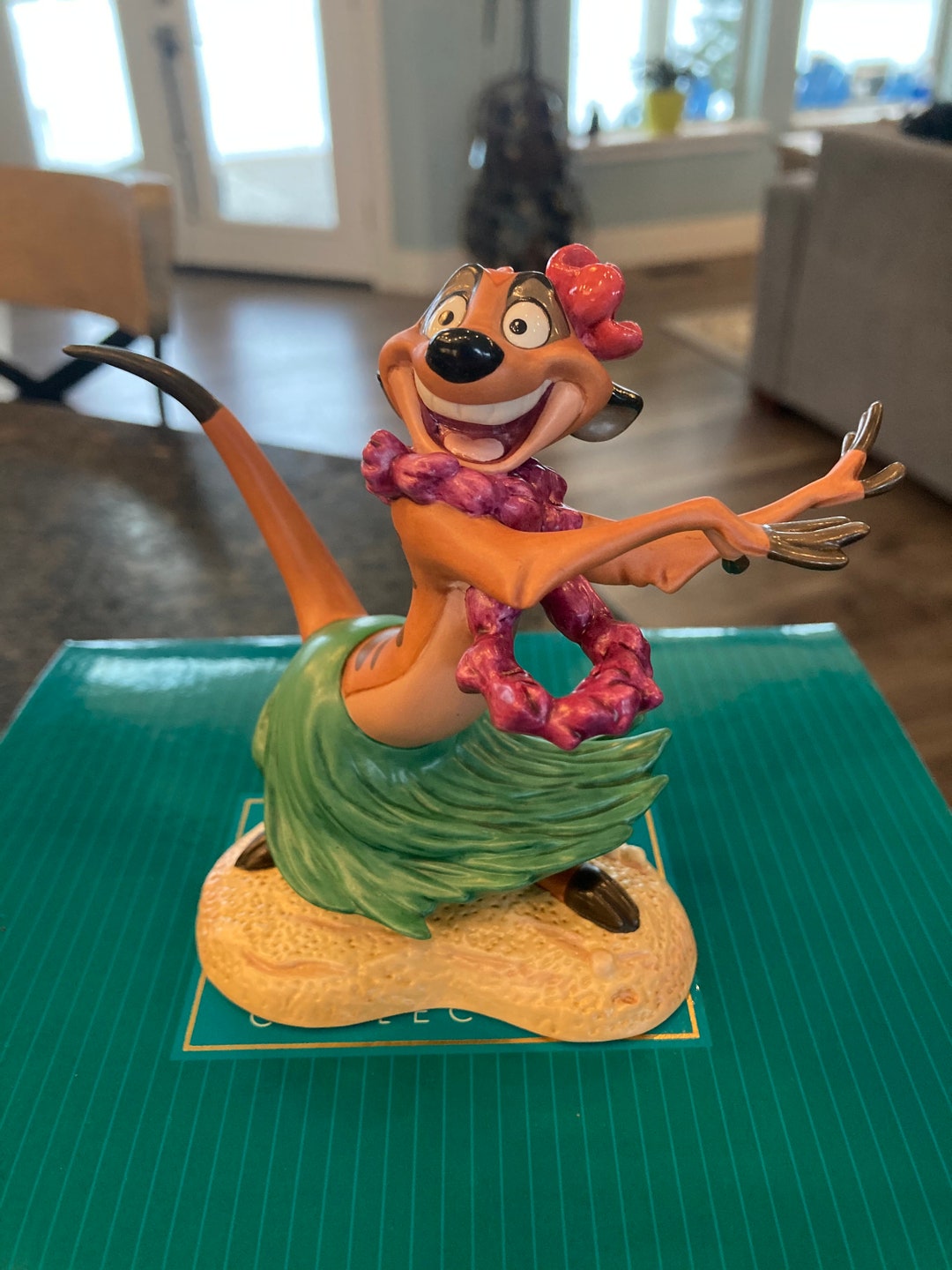 Disney WDCC Timon luau From the Lion King 1998 COA and Original Box Measures 4.5 Tall. - Etsy
