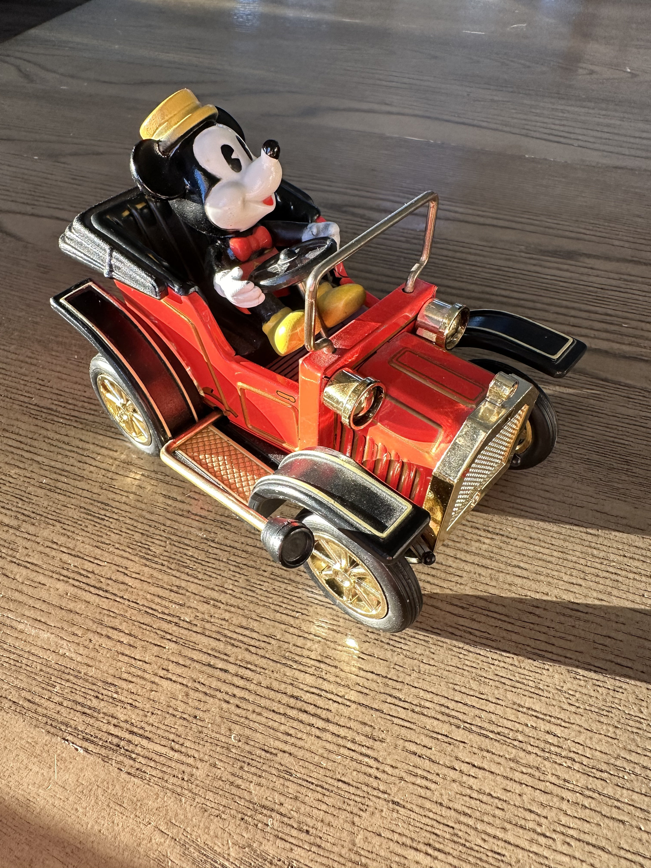 Vintage Disney Mickey Mouse 1908 Lever Car (1981) - Japan - Masudaya ...