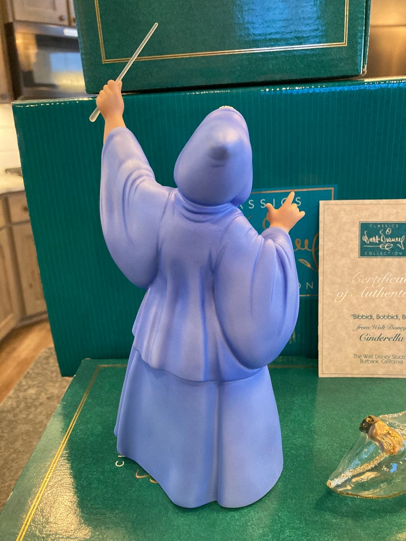 Disney WDCC Fairy Godmother From cinderella bibbidi Bobbidi Boo 1996 ...