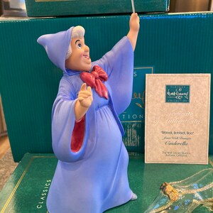 Disney WDCC Fairy Godmother From cinderella bibbidi Bobbidi Boo 1996 ...