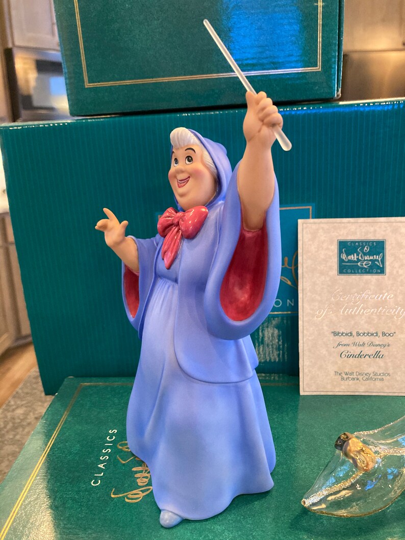Disney WDCC Fairy Godmother From cinderella bibbidi Bobbidi Boo 1996 ...
