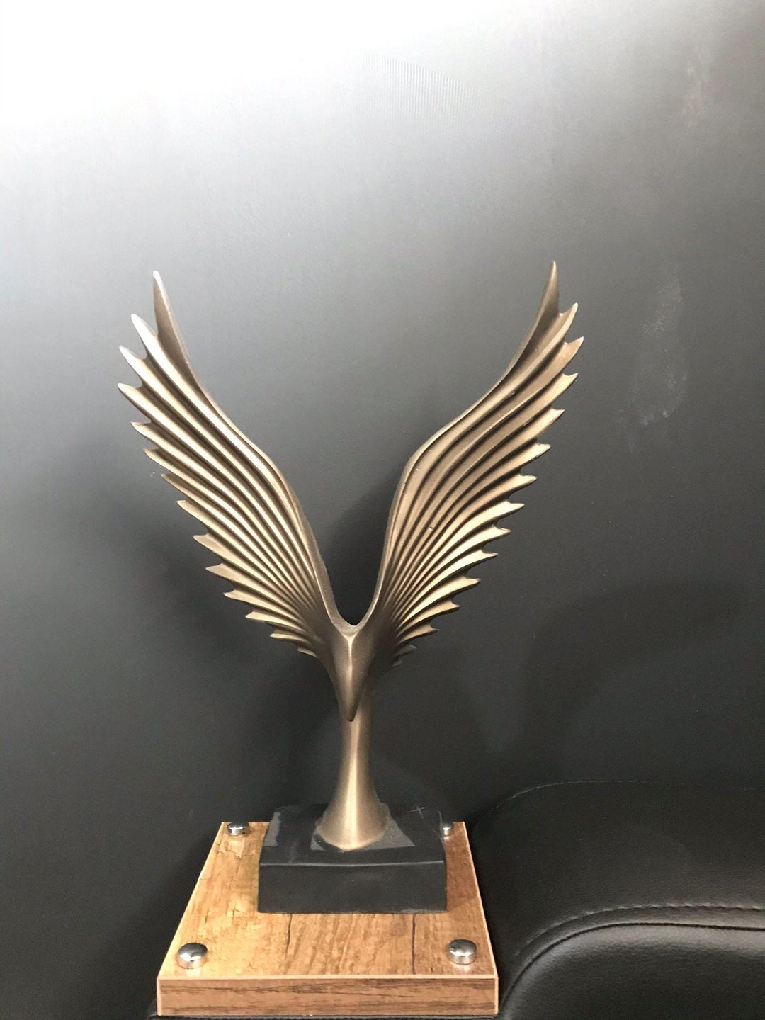 Gold Phoenix Statue, Phoenix Sculpture, Mystical Phoenix Sculpture ...