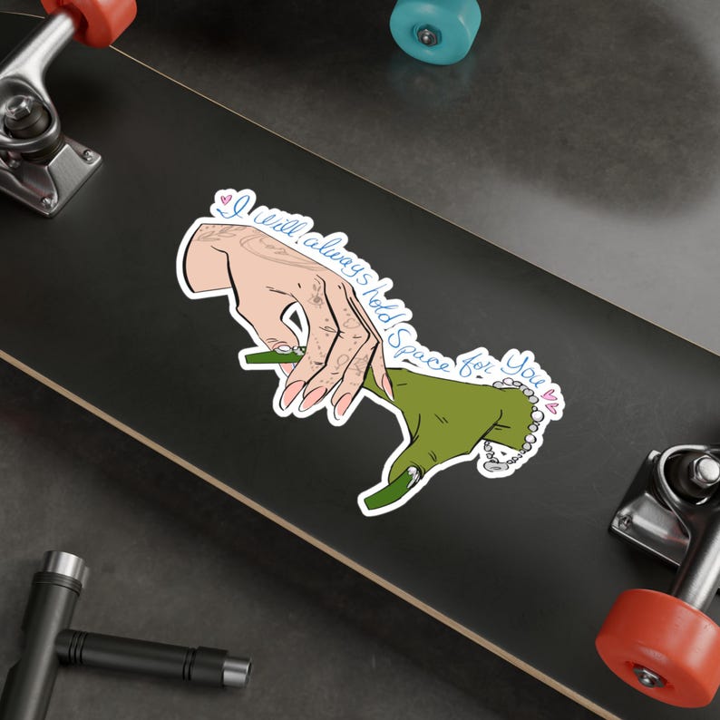 Wicked Glinda and Elphaba Vinyl Decal Sticker, Hold Space for You ...