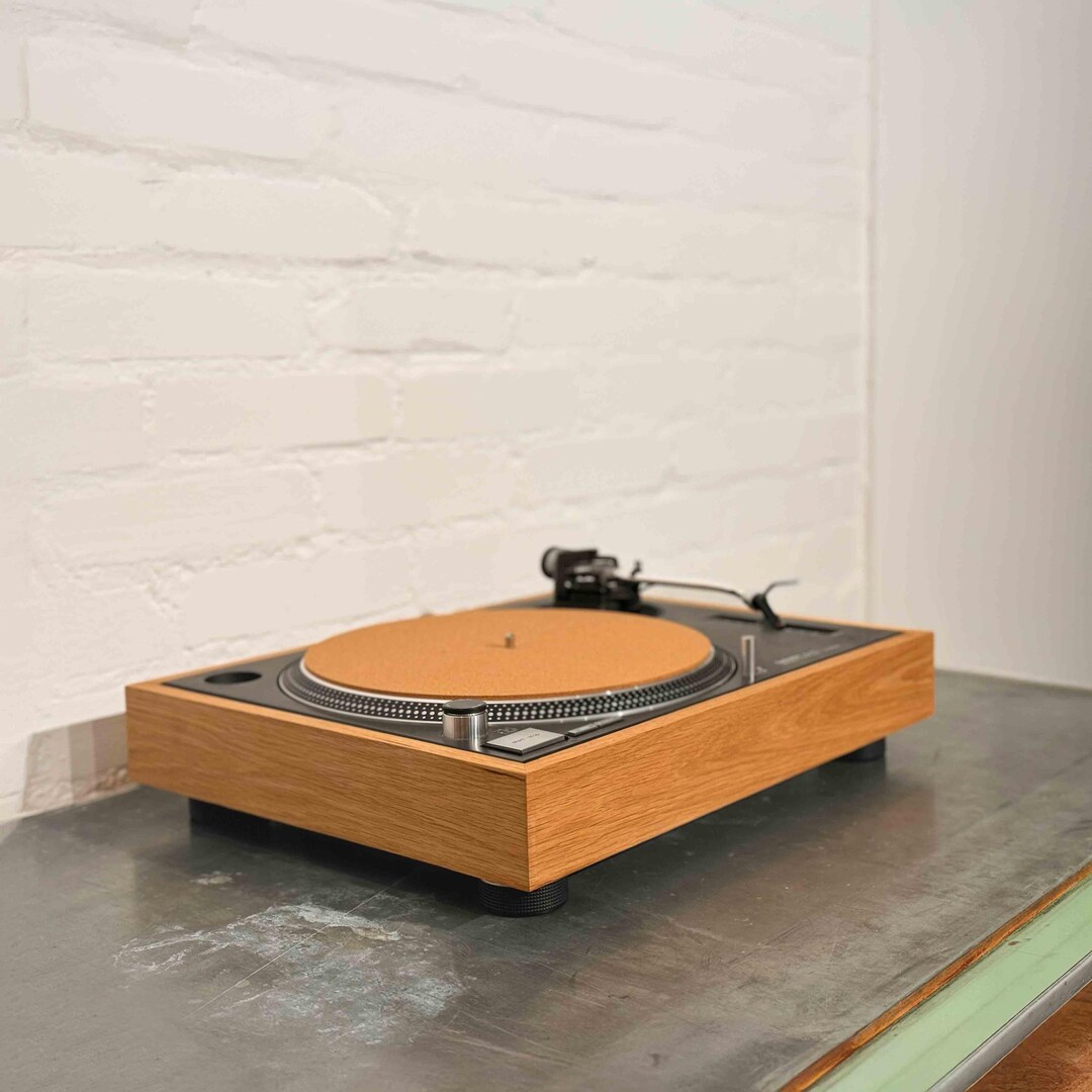 Turntable WOODEN FRAME Technics Sl 1200 1210 MK2MK3 Wooden ENCLOSURE ...