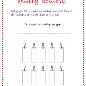 Yearly Reading Challenge Tracker Kids Reading Goals & Log Printable - Etsy