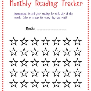 Yearly Reading Challenge Tracker Kids Reading Goals & Log Printable - Etsy