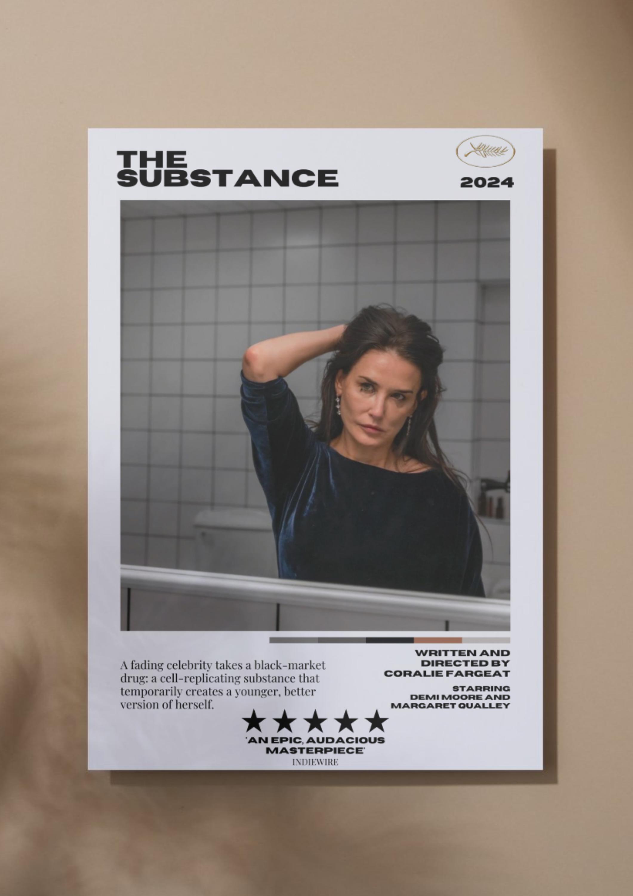 The Substance elizabeth Movie Poster - Etsy
