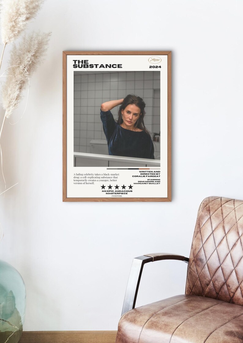 The Substance elizabeth Movie Poster - Etsy