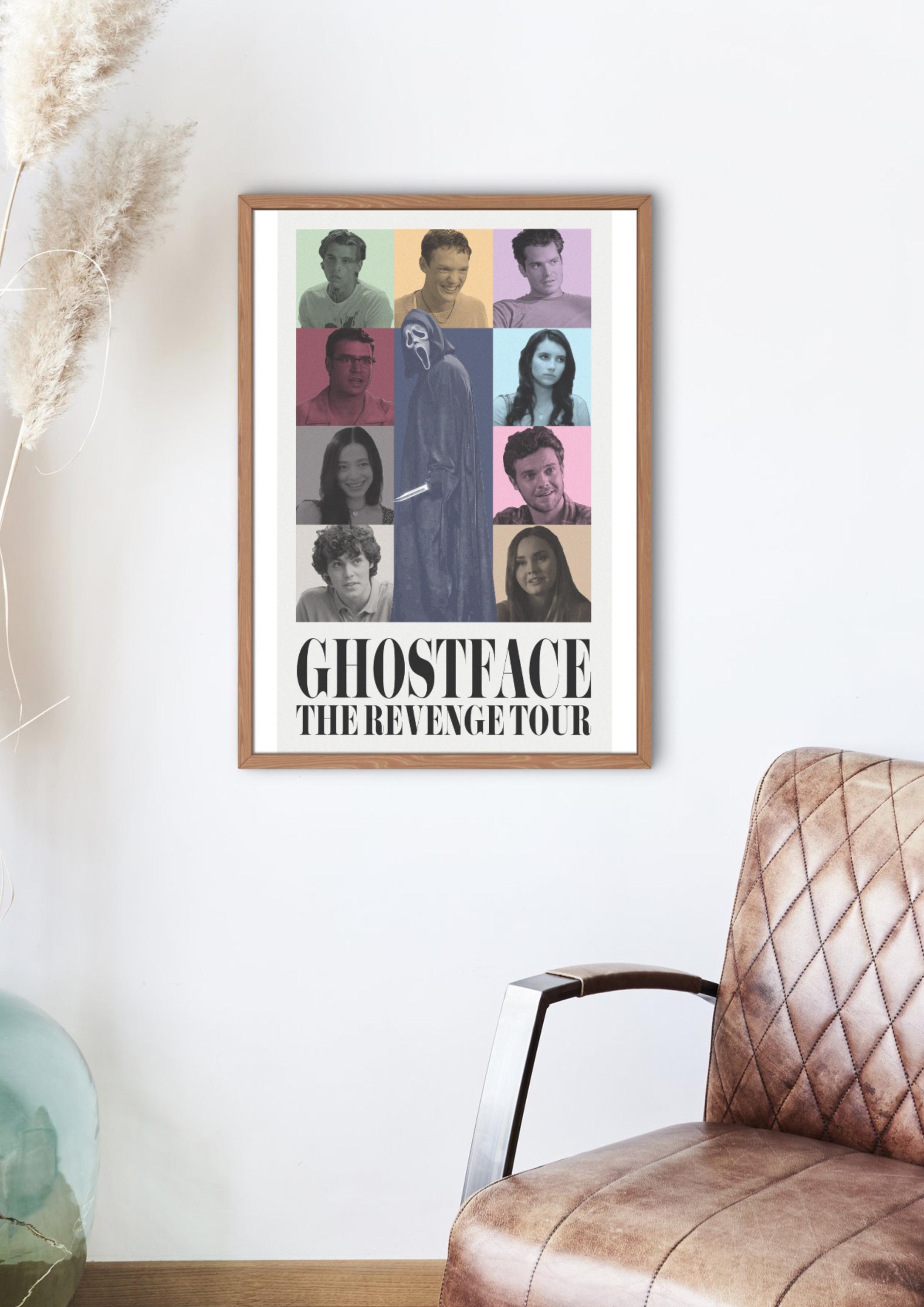 Scream the Ghostface Tour Poster - Etsy