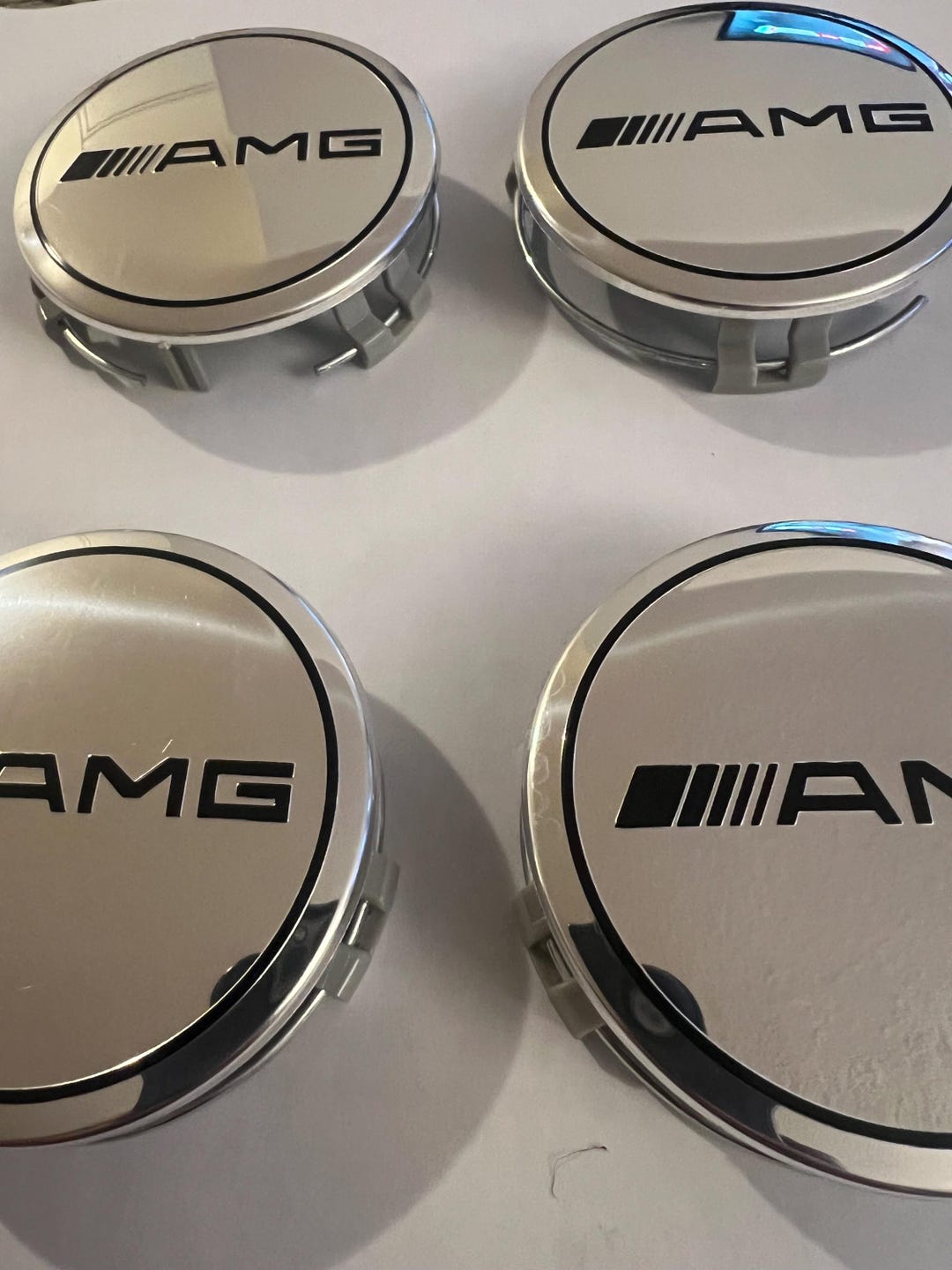 Set of 4 75MM Silver AMG Wheel Center Caps Hubcaps for Mercedes-benz - Etsy