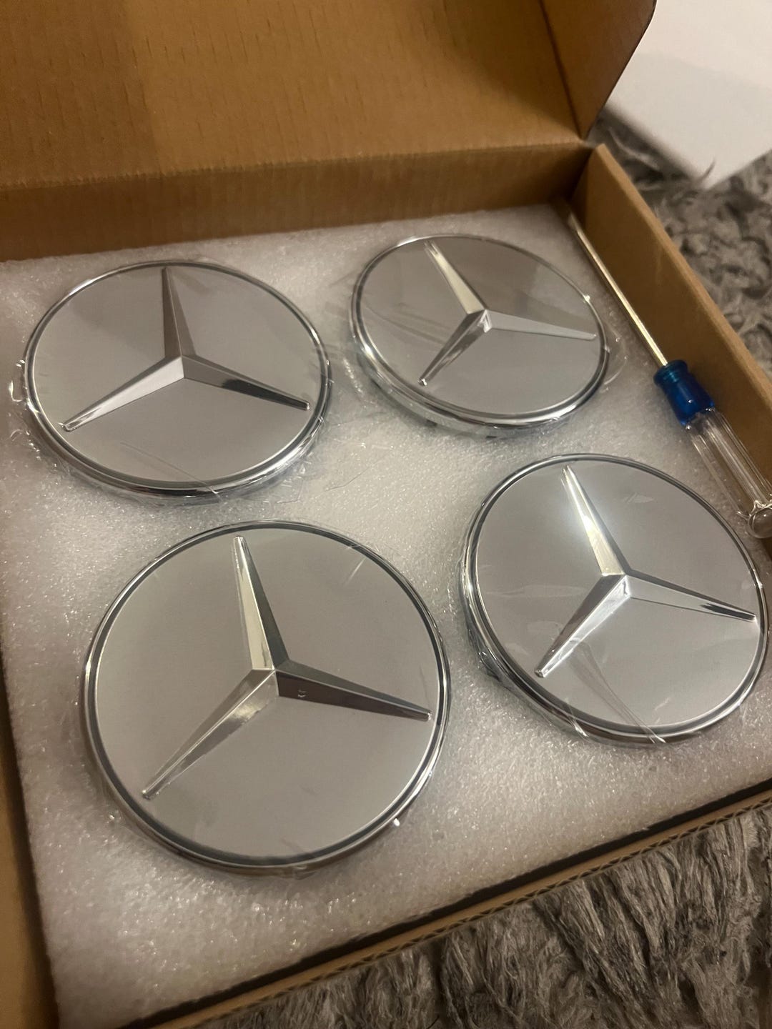 Mercedes Floating Hubcaps - Etsy