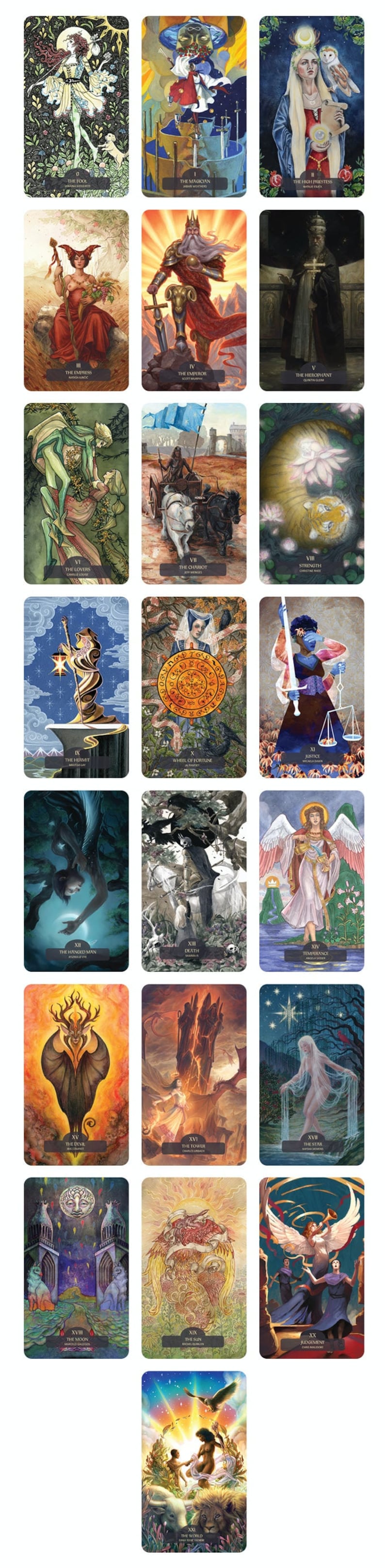 The Woven Path Tarot - a Medieval Inspired Collaborative Tarot Deck ...