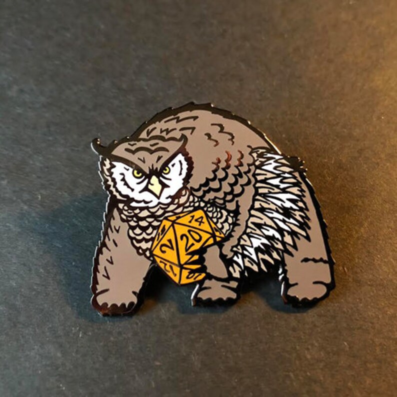 Hoot Enamel Pin Dungeons and Dragons Pin Dnd Pin - Etsy Hoot Enamel Pin Dungeons and Dragons Pin Dnd Pin - Etsy