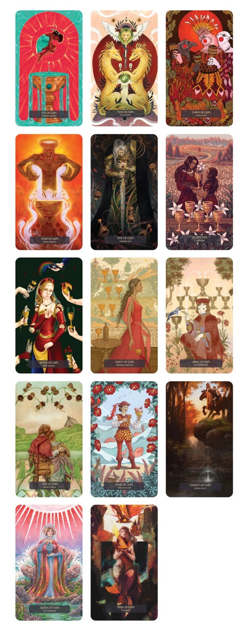 The Woven Path Tarot - a Medieval Inspired Collaborative Tarot Deck ...