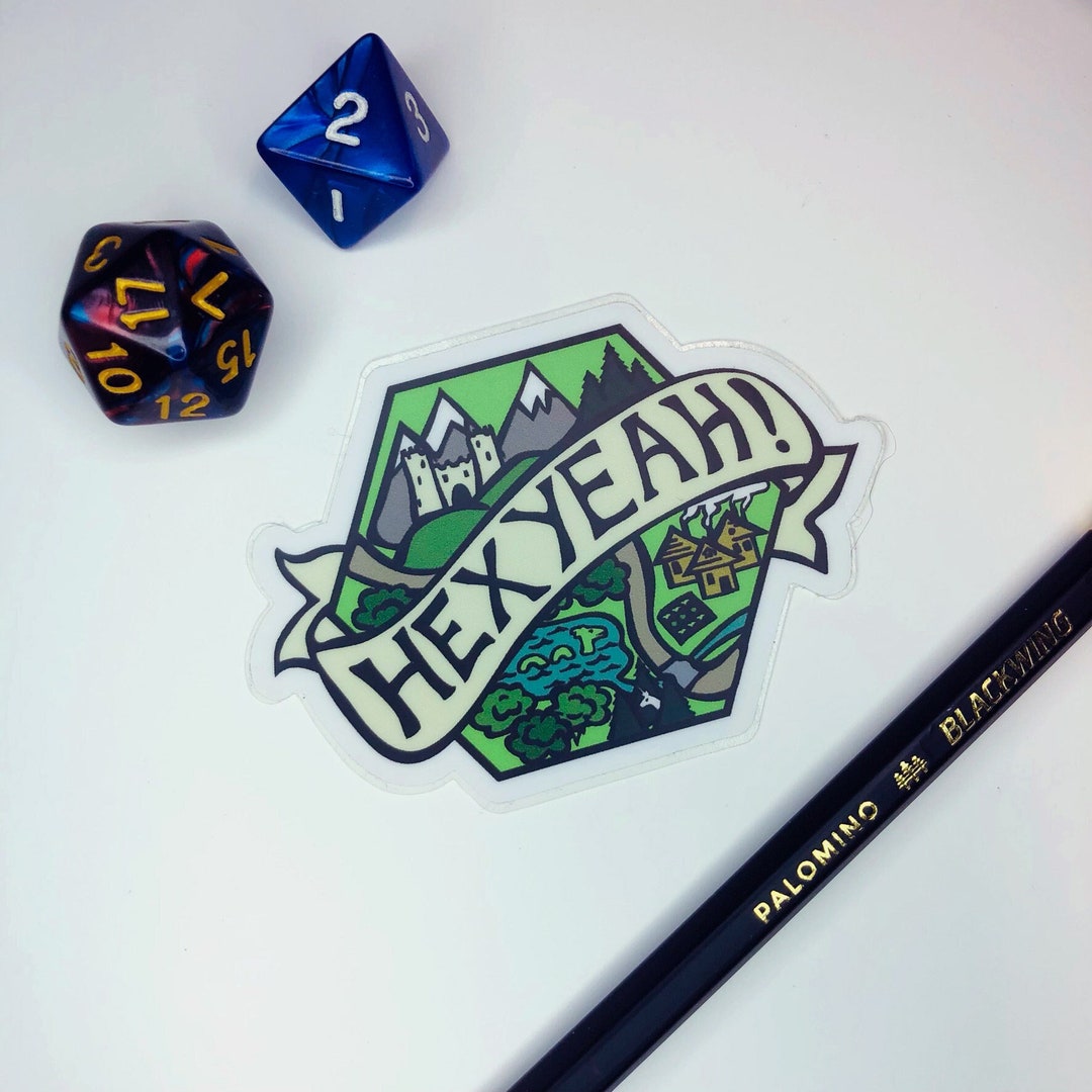 Hex Yeah! - Sticker - Etsy