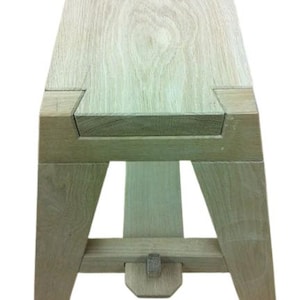Handcrafted Dovetail Step Stool Bench With Traditional Wood Joinery - Etsy