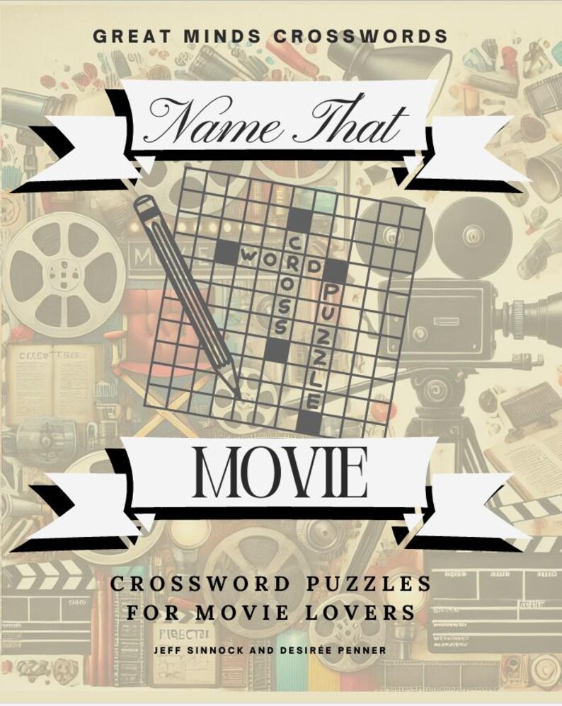 Name That Movie - Crossword Puzzles for Movie Lovers - Etsy