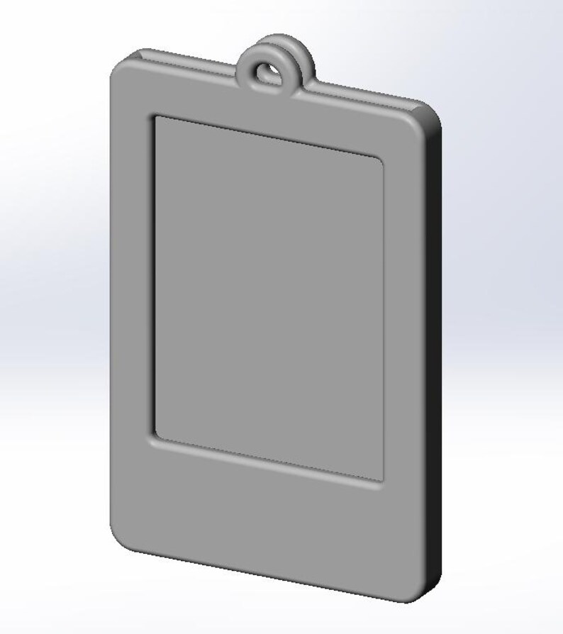 Personalized Ornament Christmas 3D Print Files: Instax Mini Insert ...