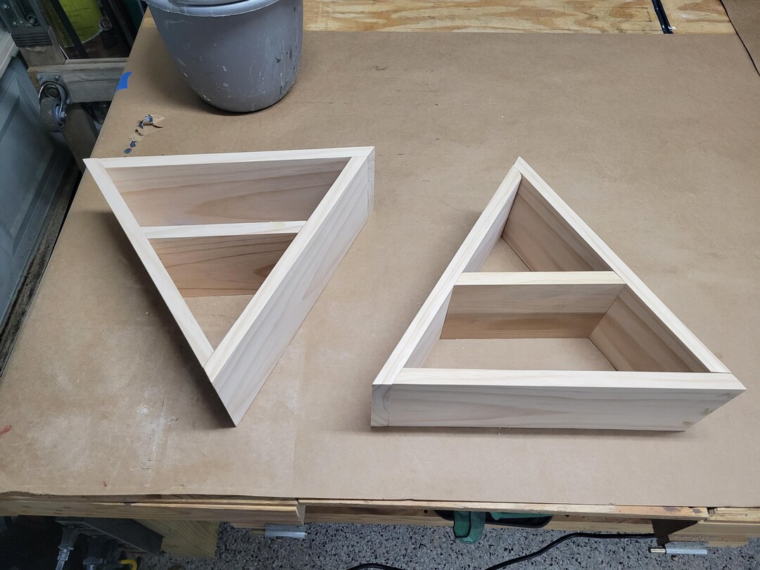 Hand-made Wooden Triangles - Etsy