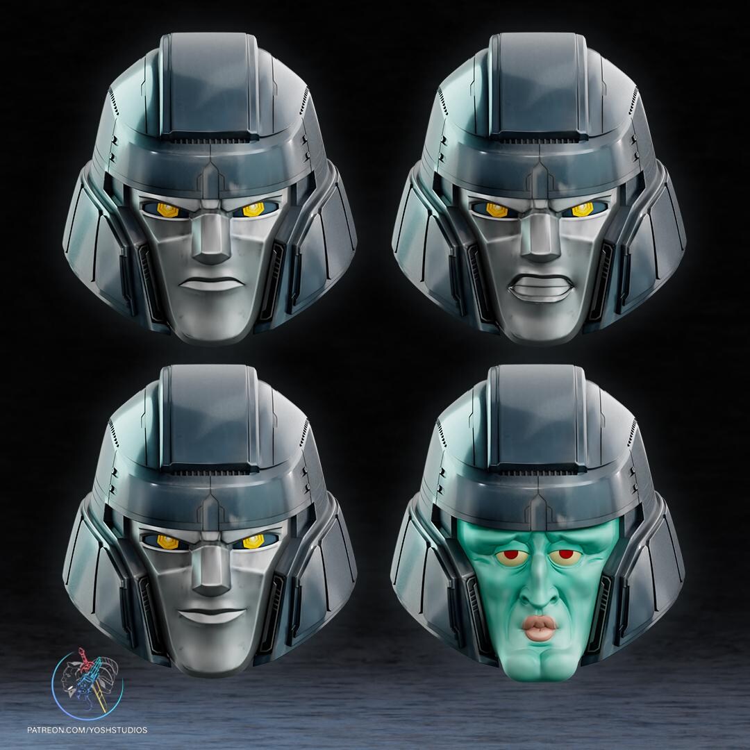 Megatron One Mask 3D Printer STL File - Etsy