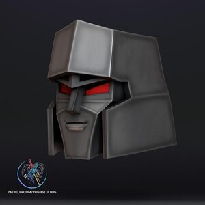 G1 Megatron Helmet 3D Printer STL File - Etsy