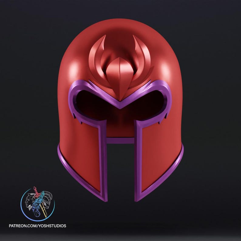 Comic Magneto Helmet 3D Print File STL - Etsy