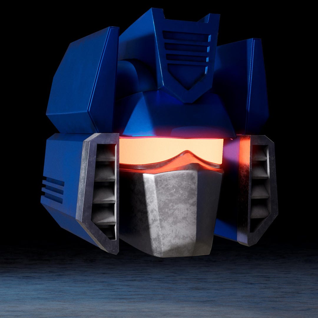 G1 Soundwave Helmet 3D Print File STL - Etsy Australia