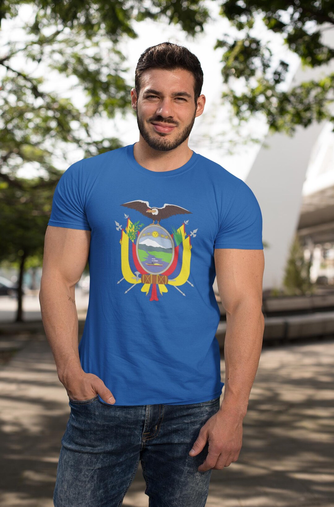 Ecuadorian Escudo Shield Tee - Etsy