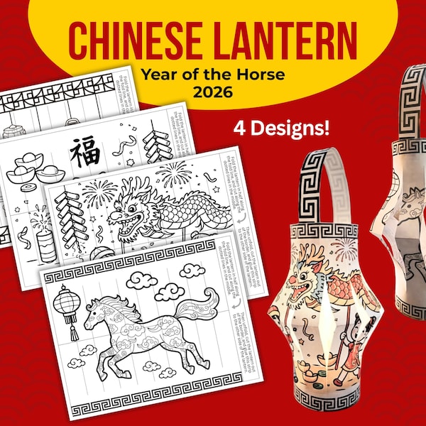 Chinese Dragon Lanterns - Etsy