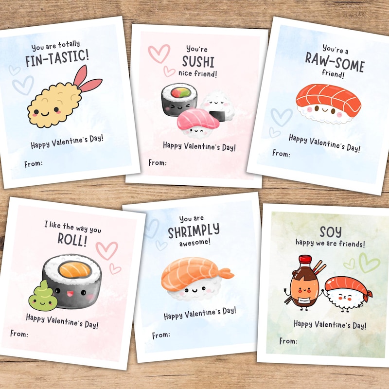 Sushi Card - Etsy