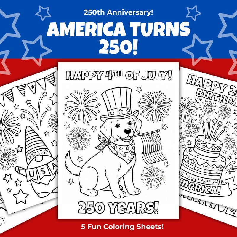 250th Anniversary Crafts - Etsy