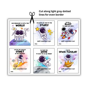 Space Valentine Cards for Kids | Perfect for Classmates | Kids ...