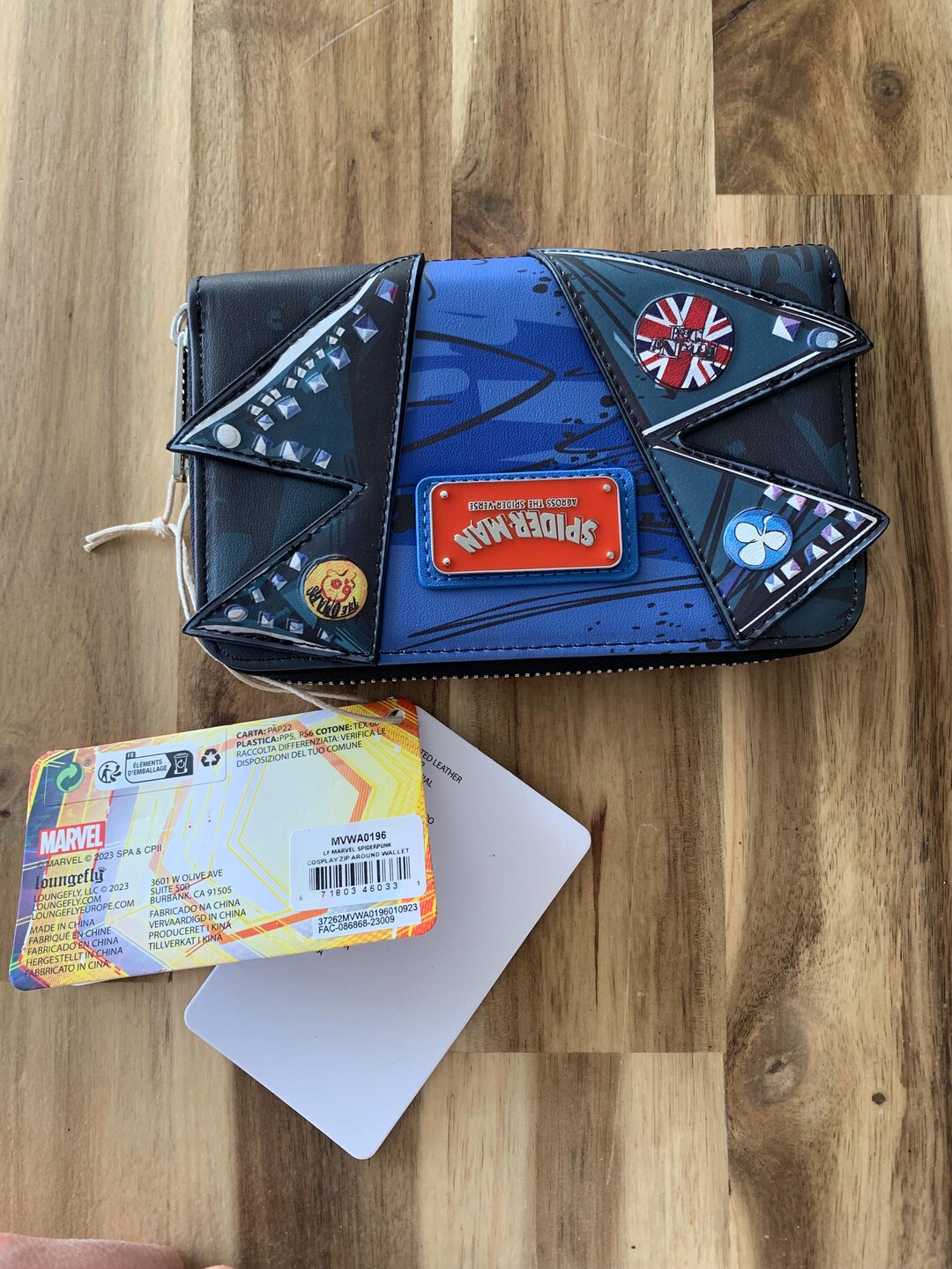 Loungefly Marvel Spider Man Spider Punk Wallet Purse Gift All Item ...