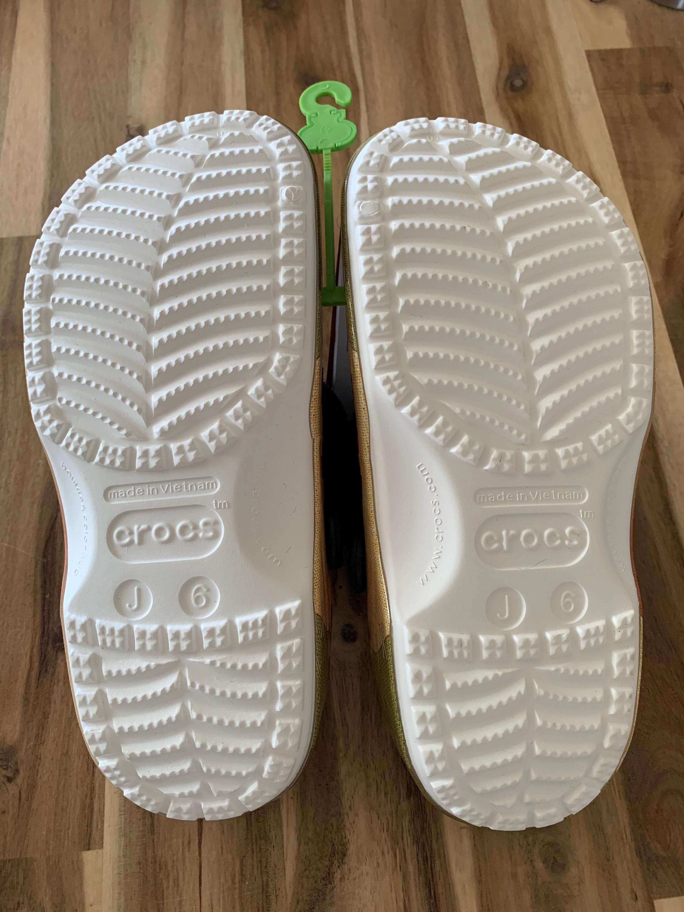Crocs Kung Fu Panda Classic Clog Sandal Shoes Size Women8/j6/38 All ...