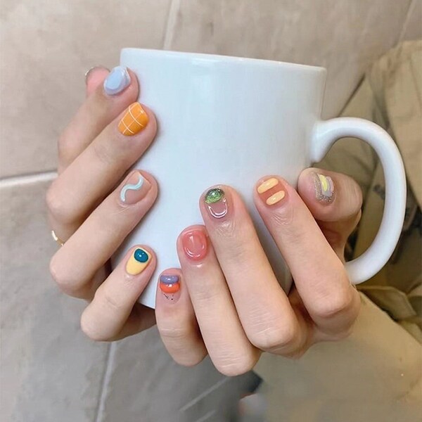 Cute Fake Nails - Etsy