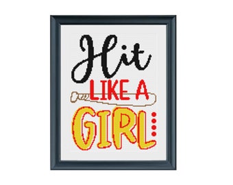 Softball Cross - Etsy
