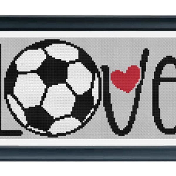 Soccer Cross Stitch - Etsy
