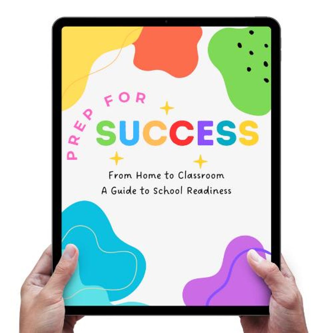 School Readiness Ebook | Over 80 Pages of Practical Examples to Help ...