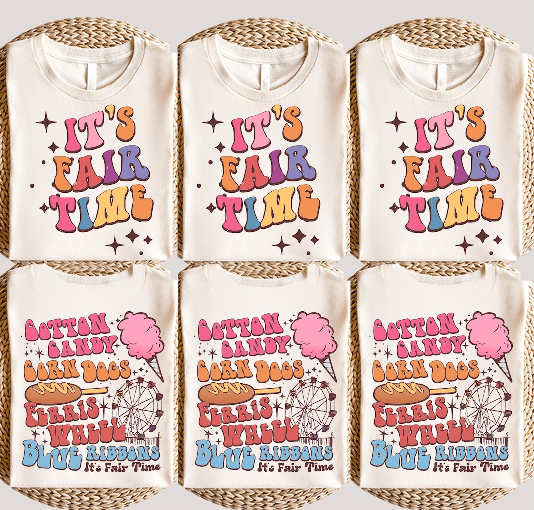 It’s Fair Time Carnival Shirt, Fun Festival Tee, State Fair and Rodeo ...