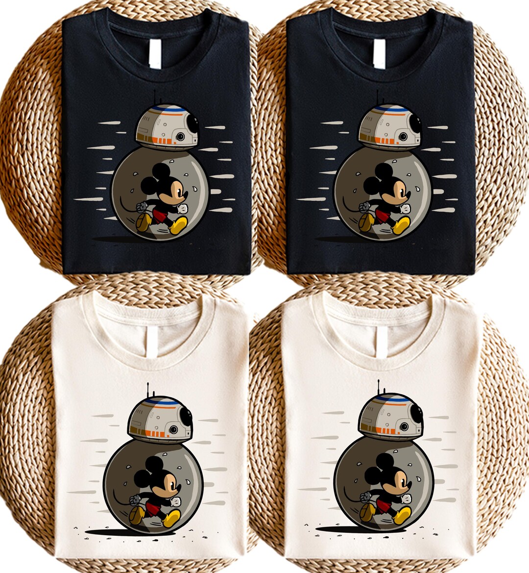 Star Wars Mickey Mouse Shirt Jedi Sith Crossover Tee Disney Sci-fi ...