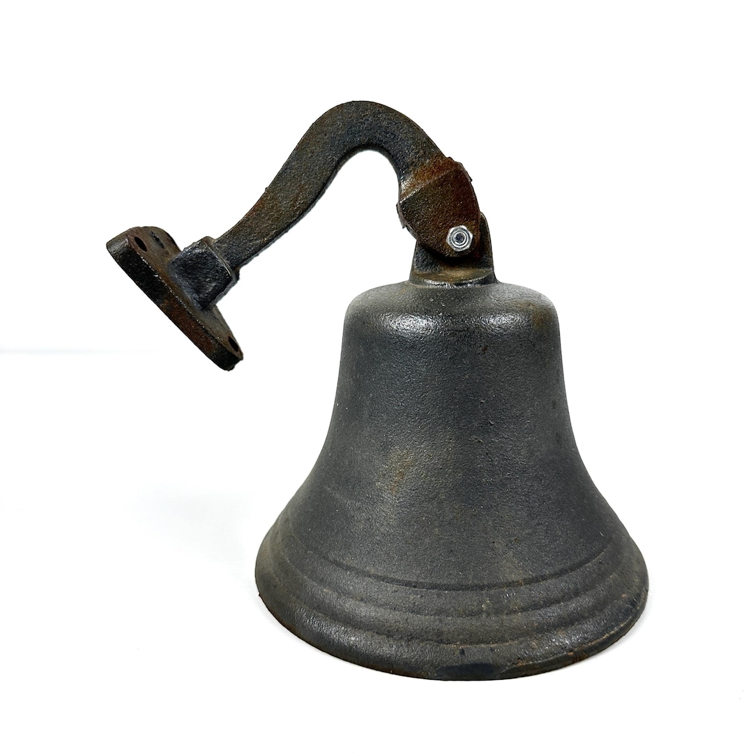 1900s Cast Iron School Bell From the Turn of the Century - Etsy