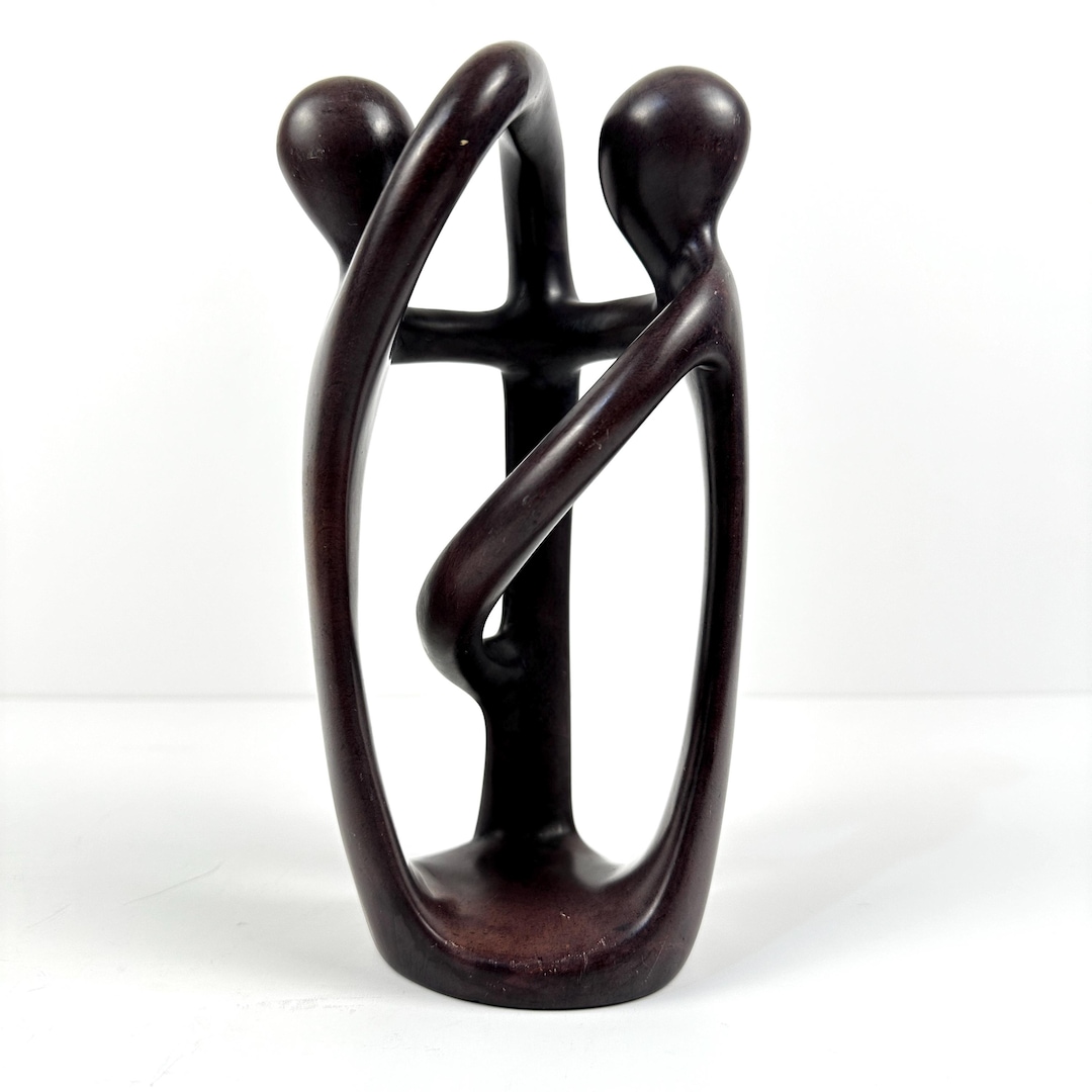 World Market Kenya African Hand Carved Soapstone Sculpture 20cm - Etsy