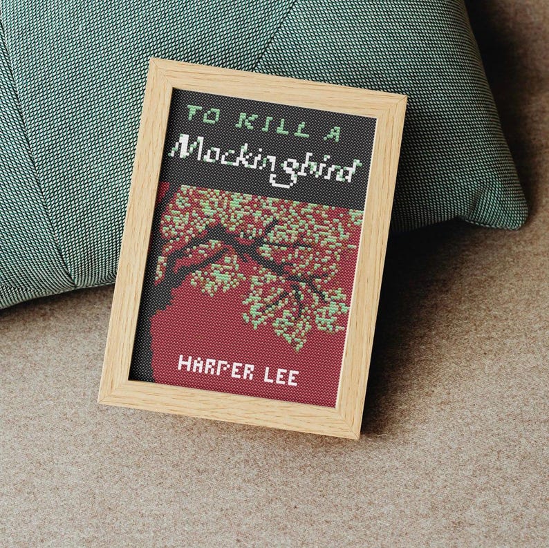 To Kill a Mockingbird Book Cover Cross Stitch Pattern - Etsy