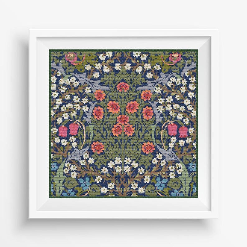 William Morris Favourites Cross Stitch Collection - Etsy